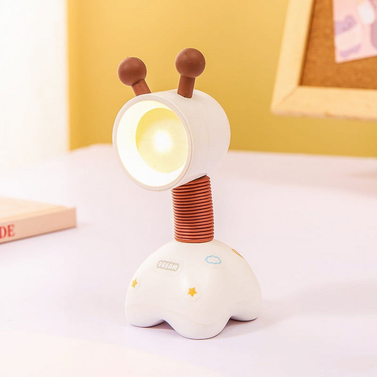 Weloille Cute Little Deer Night Lamp Mini Magnetic Absorption Table ...
