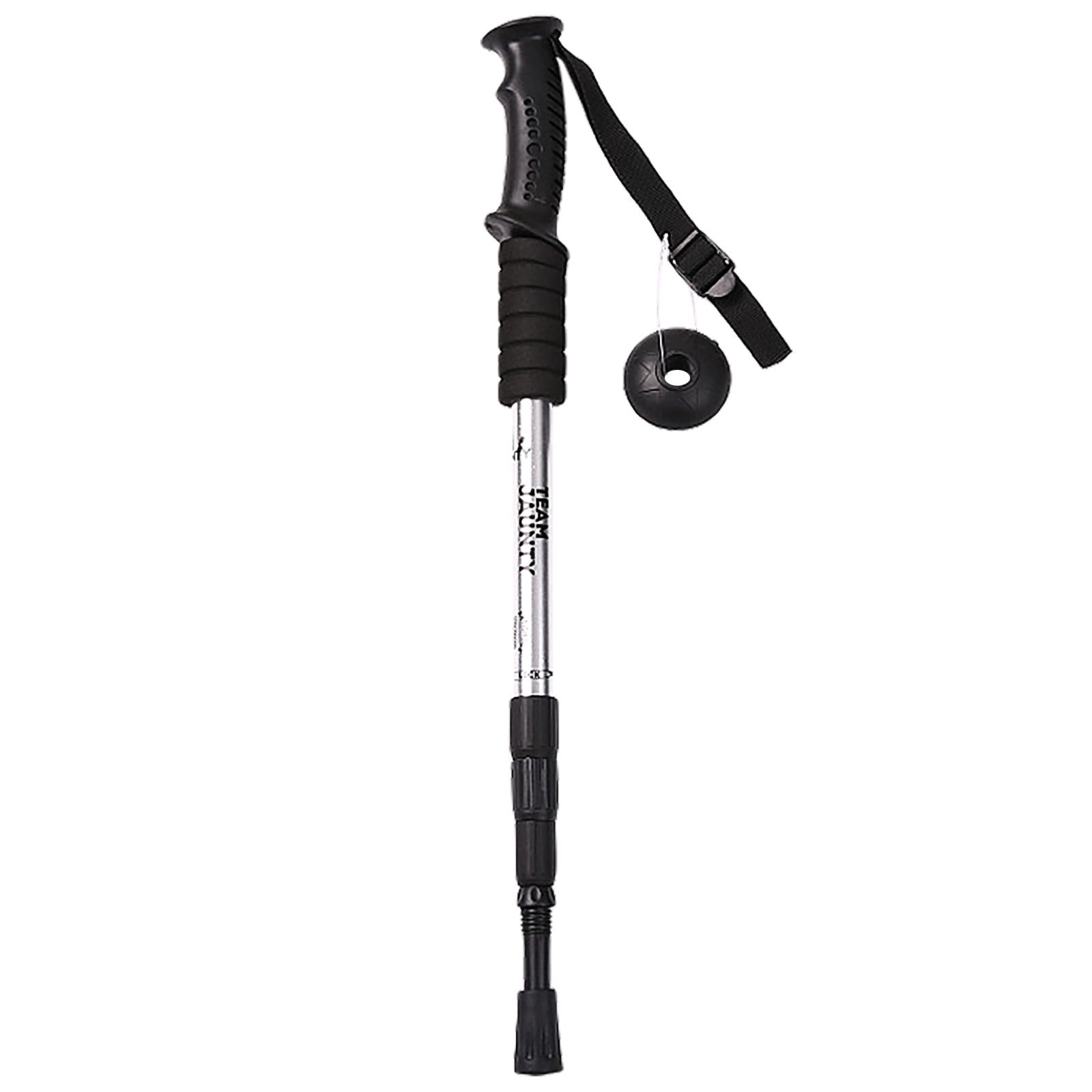 Weloille Four-section Straight Shank Trekking Pole High-strength Cane ...