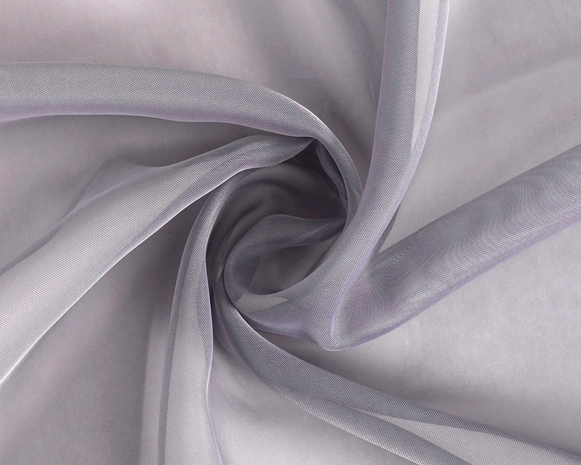 Weloille Gradient Sheer Curtain Tulle Window Voile Drape Valance 1 ...