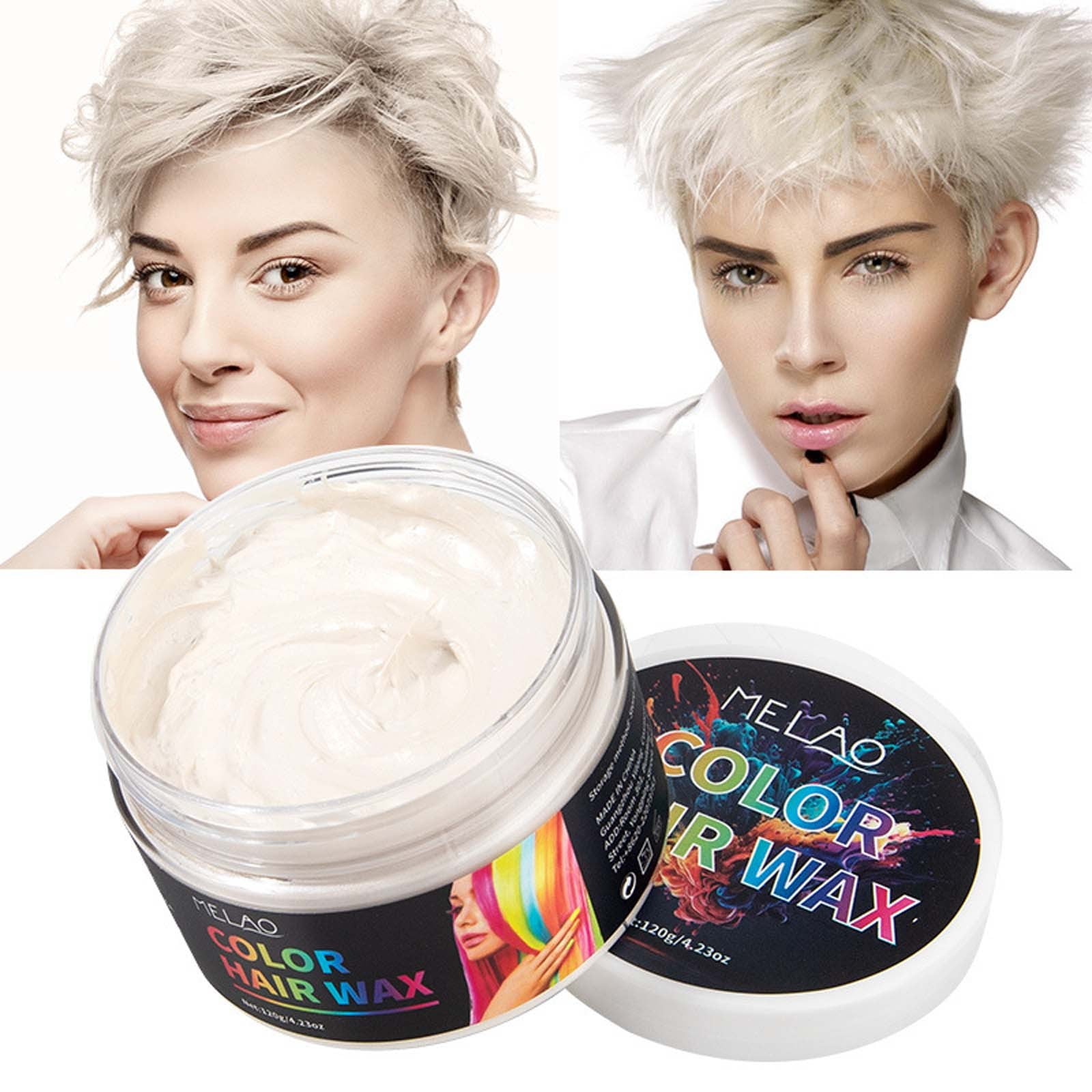 Weloille Hair Coloring Wax, Color Wax Pomades Natural Hair Coloring Wax ...