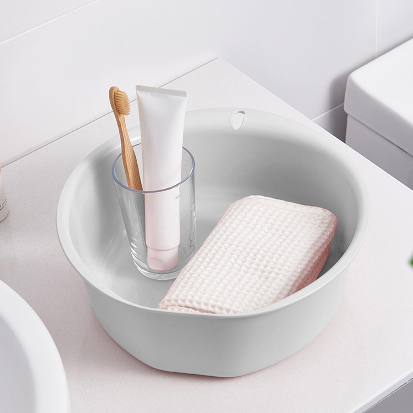 Weloille Home Bathroom Wash Basin Wash Basin Classical Wash Basin ...