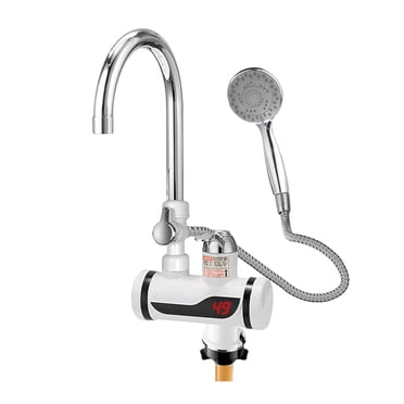 Instant Water Heater 13.8kW, Electric Tankless Water Boiler with ...