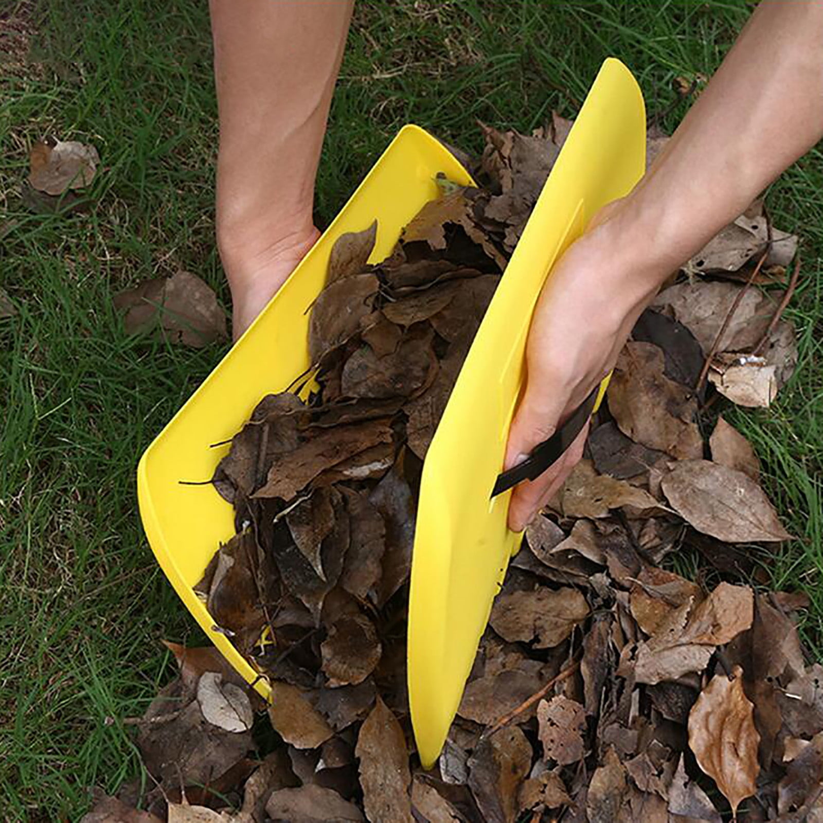 Weloille Claws Large Leaf Scoops Hand Rakes Claw Hand Leaf Collector For Garden Yard Leaves