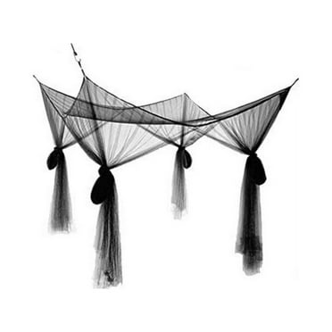 Princess Round Bed Canopy Netting Elegant Lace Curtain Canopy Ruffle ...