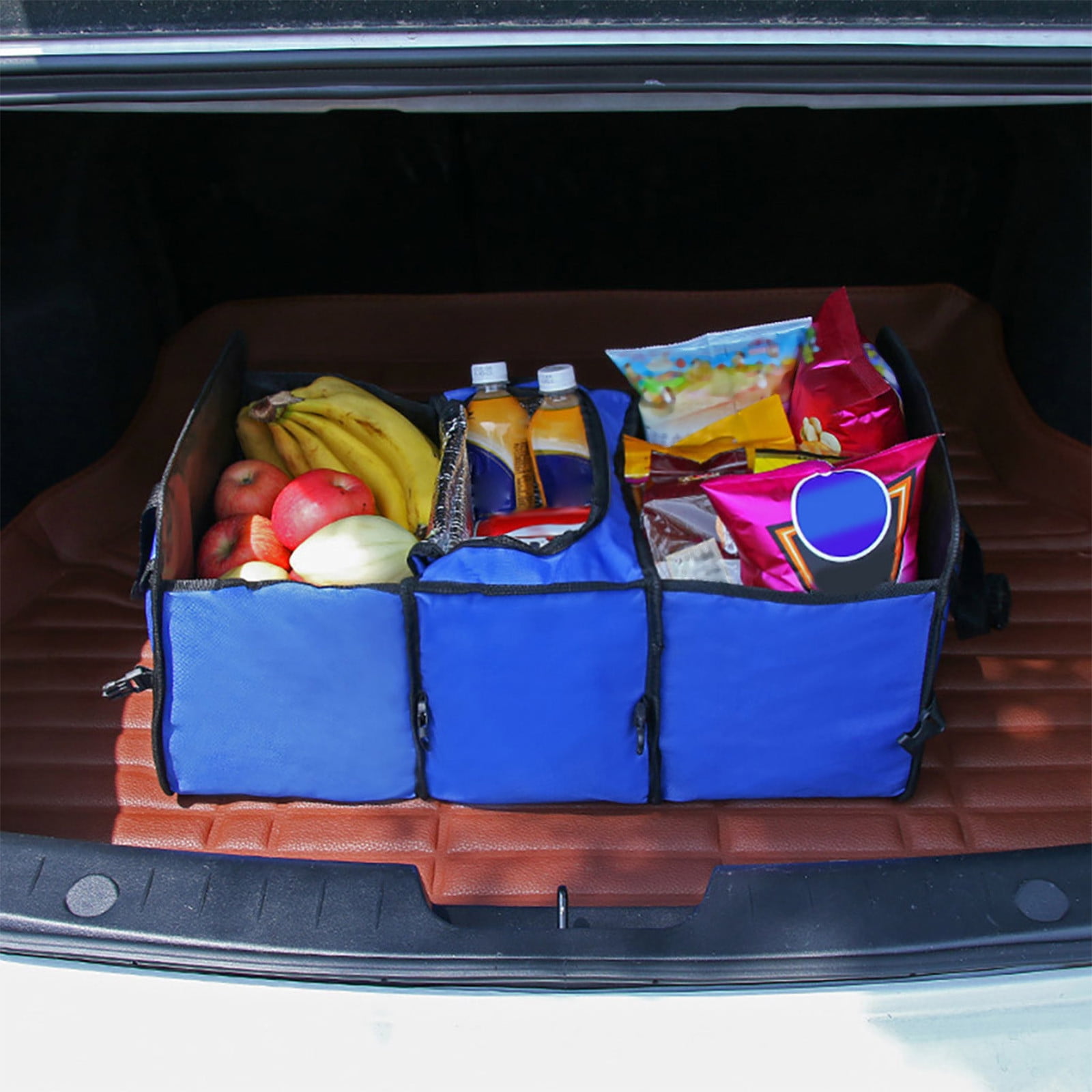 Weloille Multipurpose Collapsible Car Storage Box, Leak-proof Auto ...