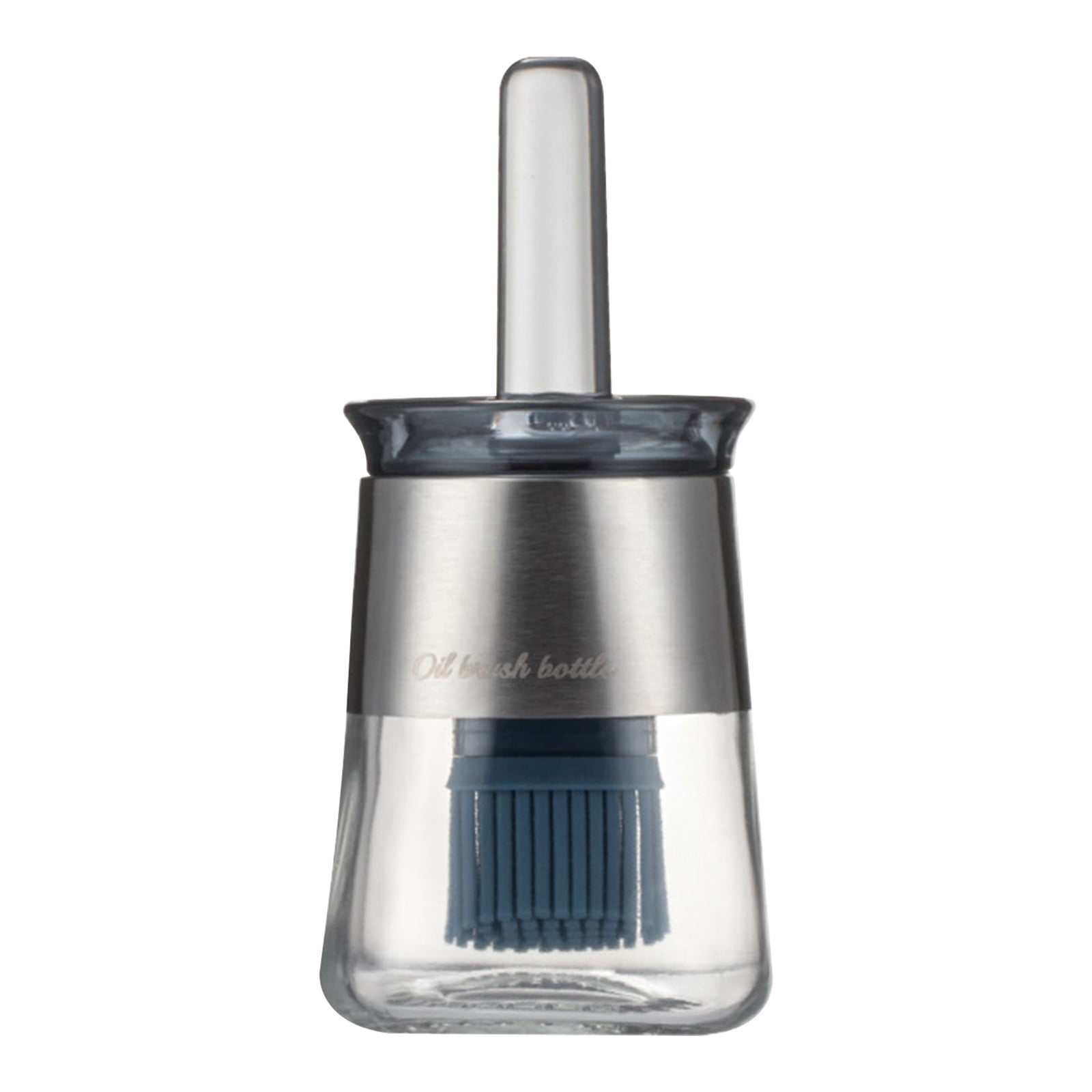 Weloille Oil Dispenser Bottle with Heat Resistant Brush, Glass Oil ...