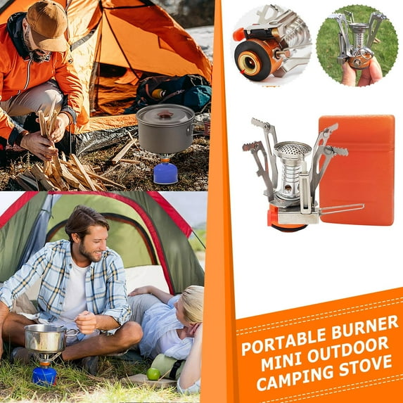 Weloille Outdoor Portable Picnic Camping Burner Integrated Ultra-small ...