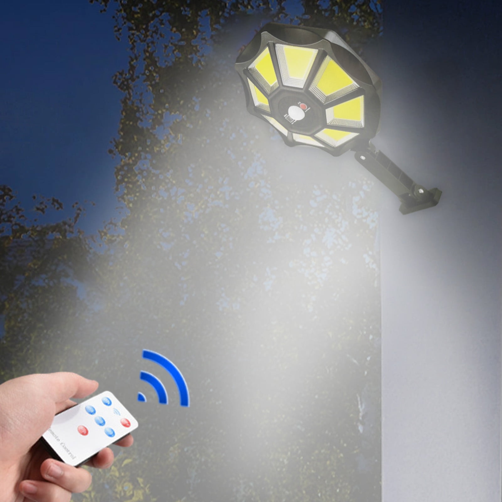 Weloille Outdoor Solar Lights, Water Proof Land-scape Spotlights ...