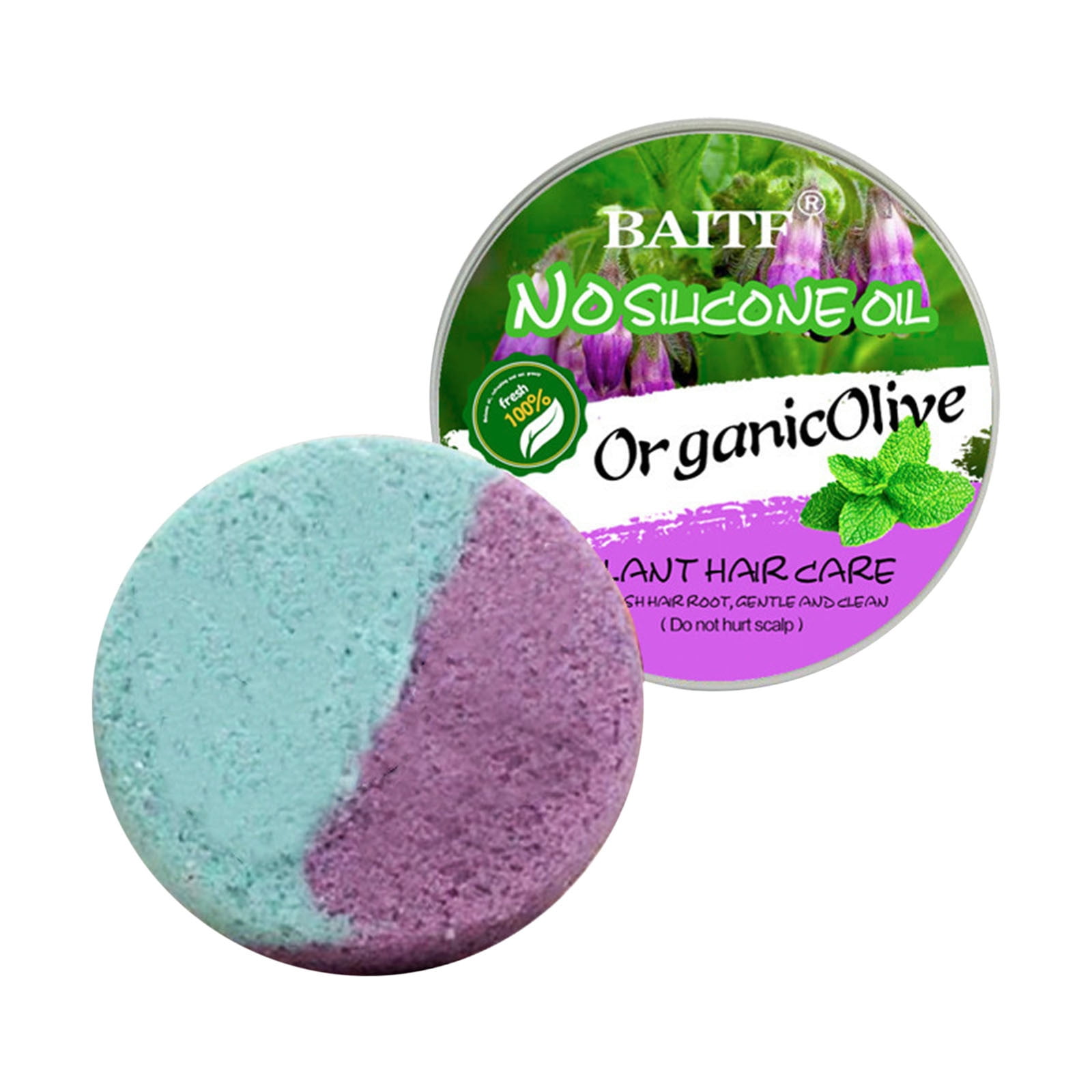 Weloille Plant Essential Oil Shampoo Aluminum Box Hand Shampoo Shampoo ...