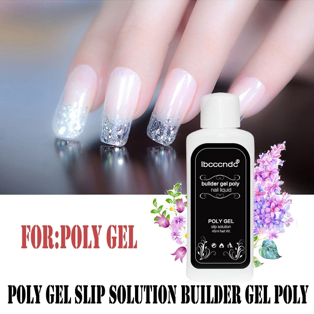 Weloille Poly Polish Gel Slip Solution Liquid Acrylic Extended 45ML ...