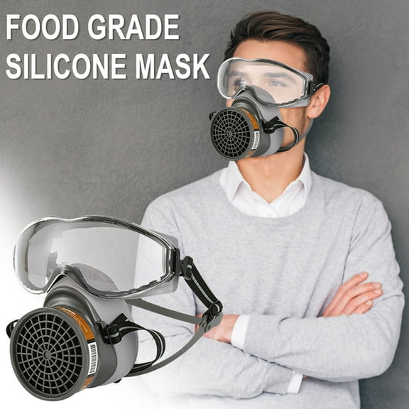 NASUM M301 Half Facepiece Respirator, Reusable Sanding & Painting Mask ...
