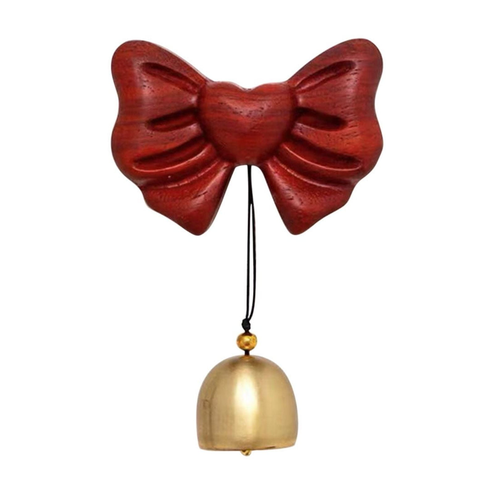 Weloille Simple Suction Door Wind Chime Copper Bell Reminder Bell Entry ...