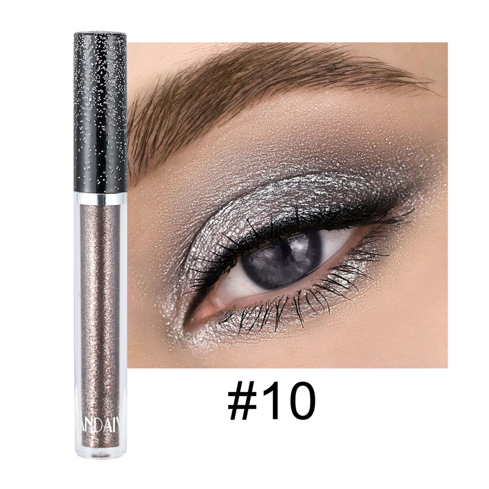 Weloille Single Diamond Liquid Eye Shadow Psychedelic Pearly Shiny Eye ...