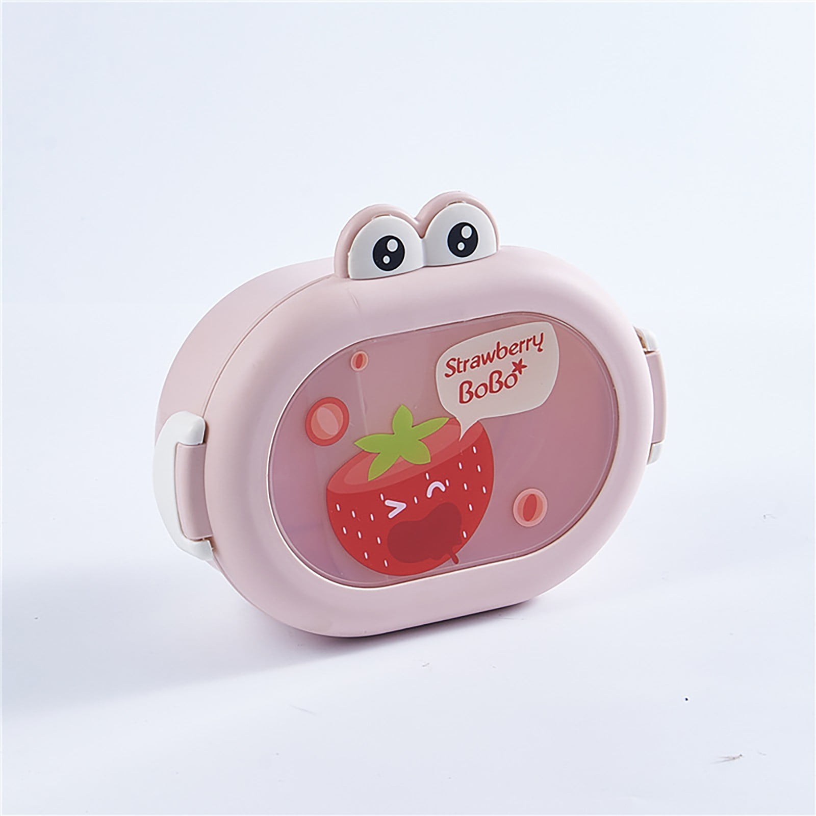 Weloille Small-capacity Lunch Box Cute Frog's Food Supplement Box ...