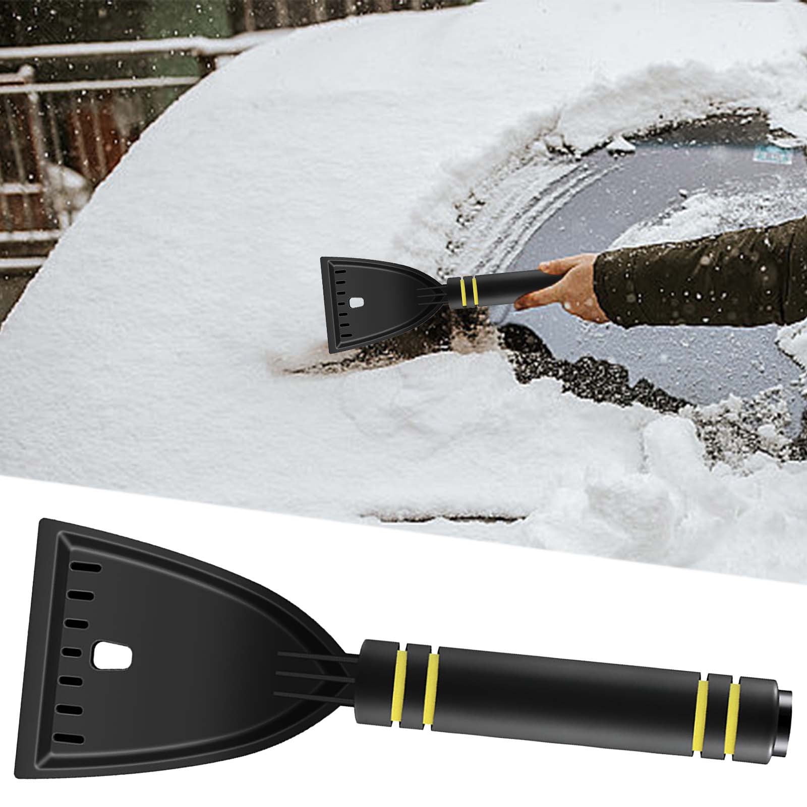 Weloille Snow Shovel, Ice Scraper Tool for Driveway,Floor Scraper Heavy ...