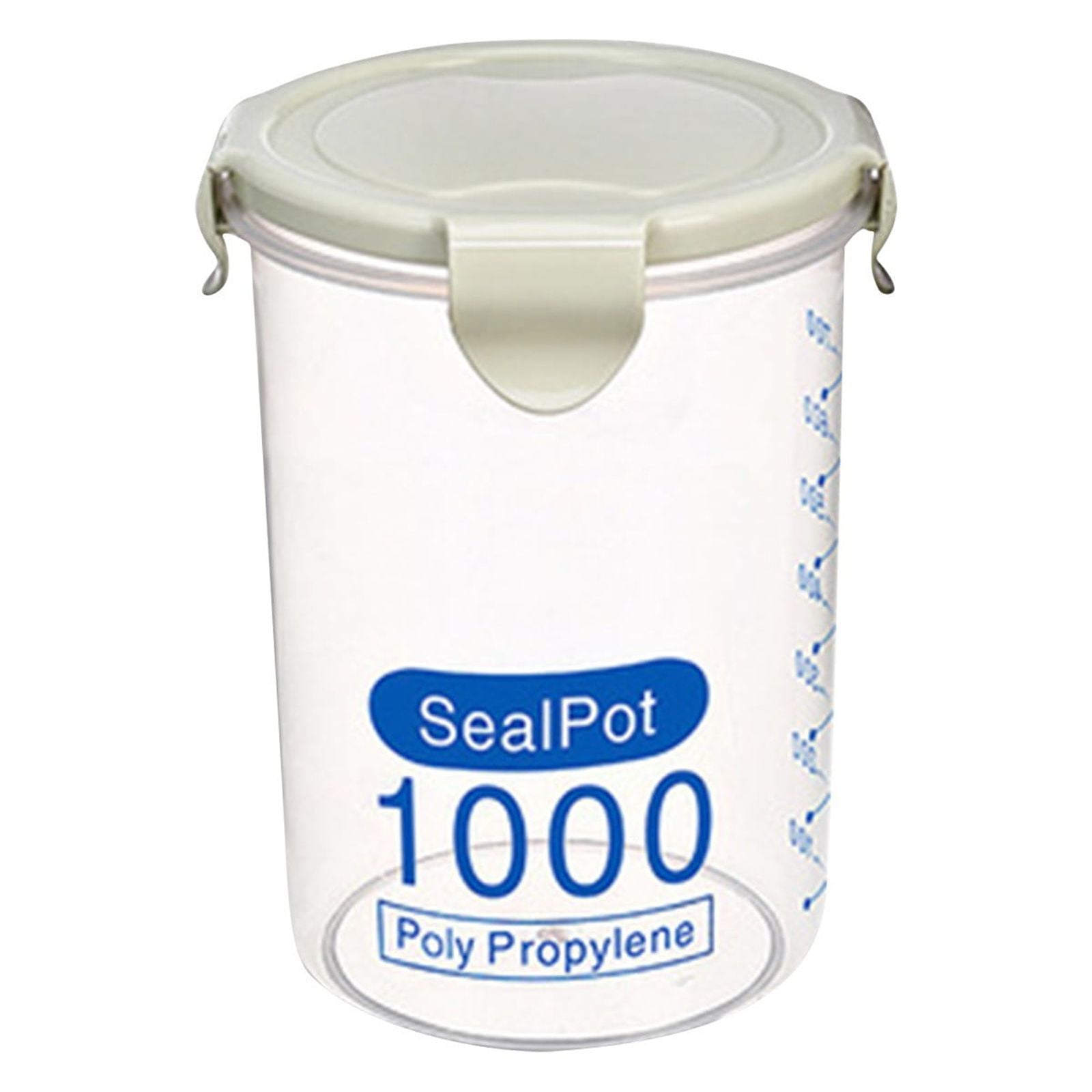 Weloille Storage Containers Airtight Cans Plastic Storage Boxes ...