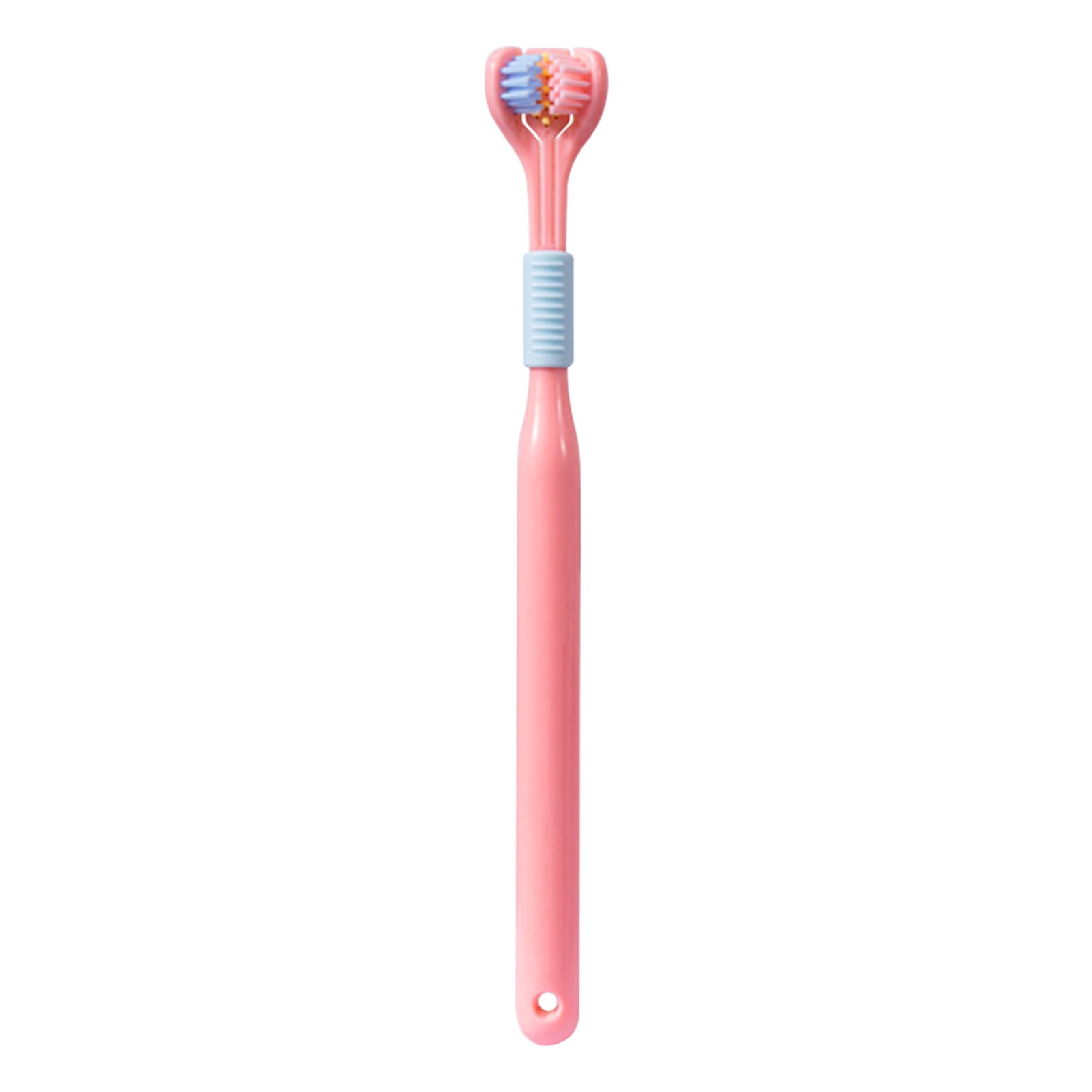 Weloille Three-sided Toothbrush Soft Hair Adult Tongue Coating Three ...