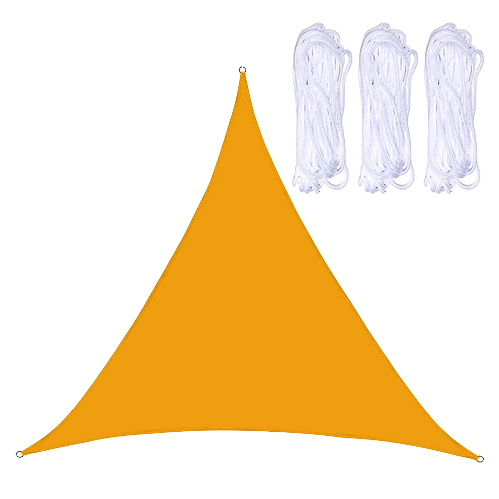 Weloille Triangle Sun Shade Sail Canopy UV Block Awning for Outdoor ...