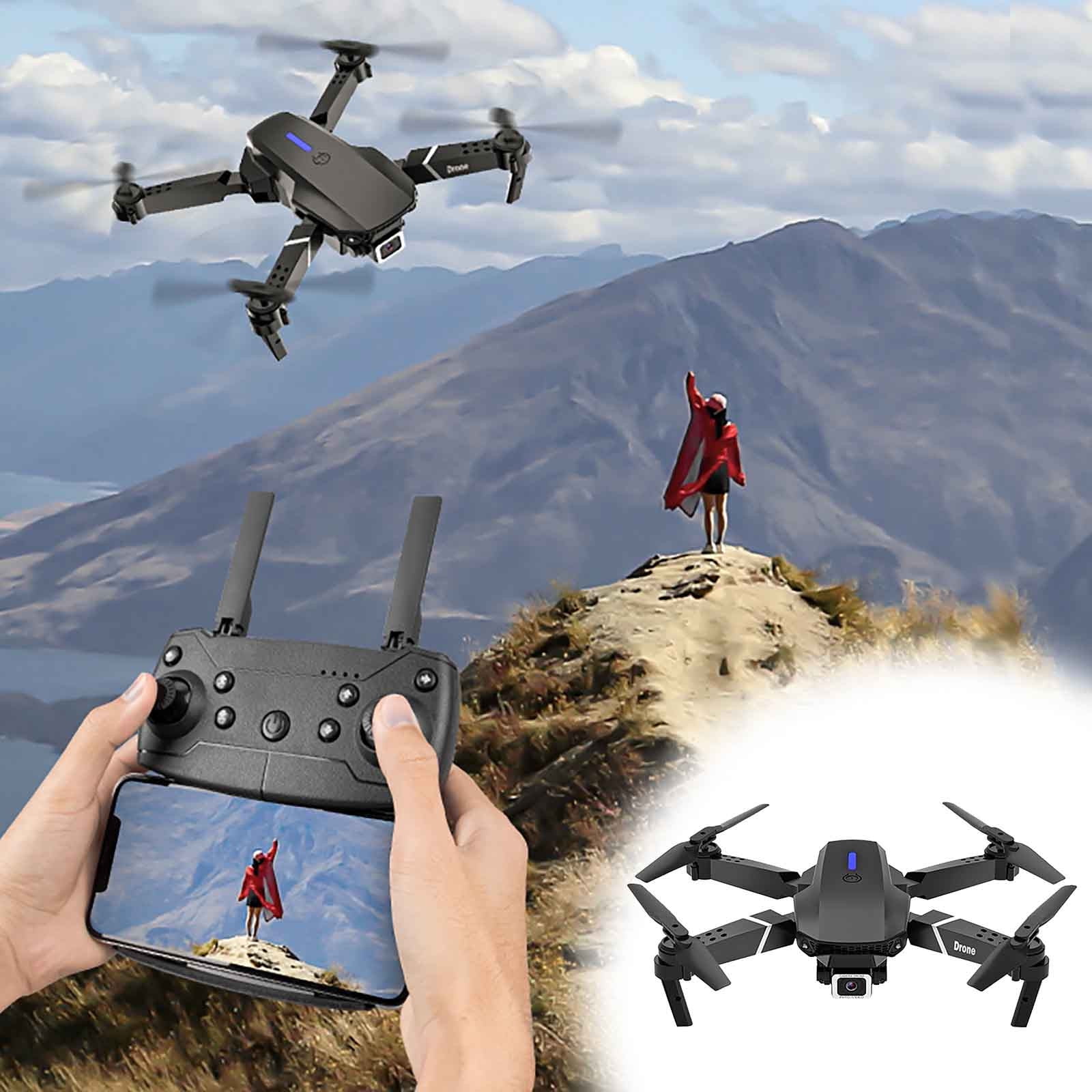 Weloille UAV Aerial Photography HD 4K Quadcopter Toy Folding Radio ...