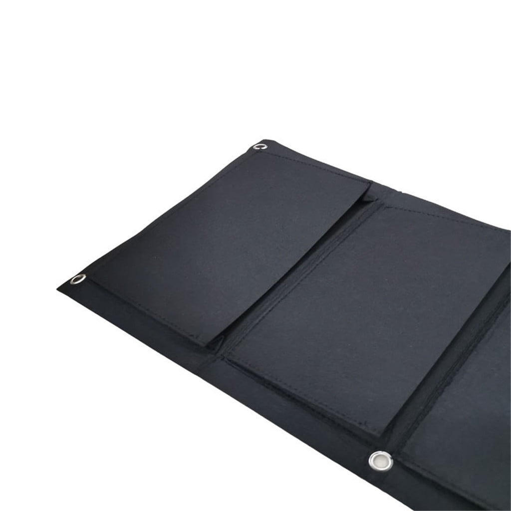 Weloille Wall-Mounted Pouch Planting Bag Wall Hanging Flower Growing ...