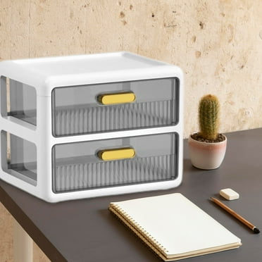 Mind Reader Mini Desk Supplies Office Supplies Organizer, 3 Drawers, 1 ...