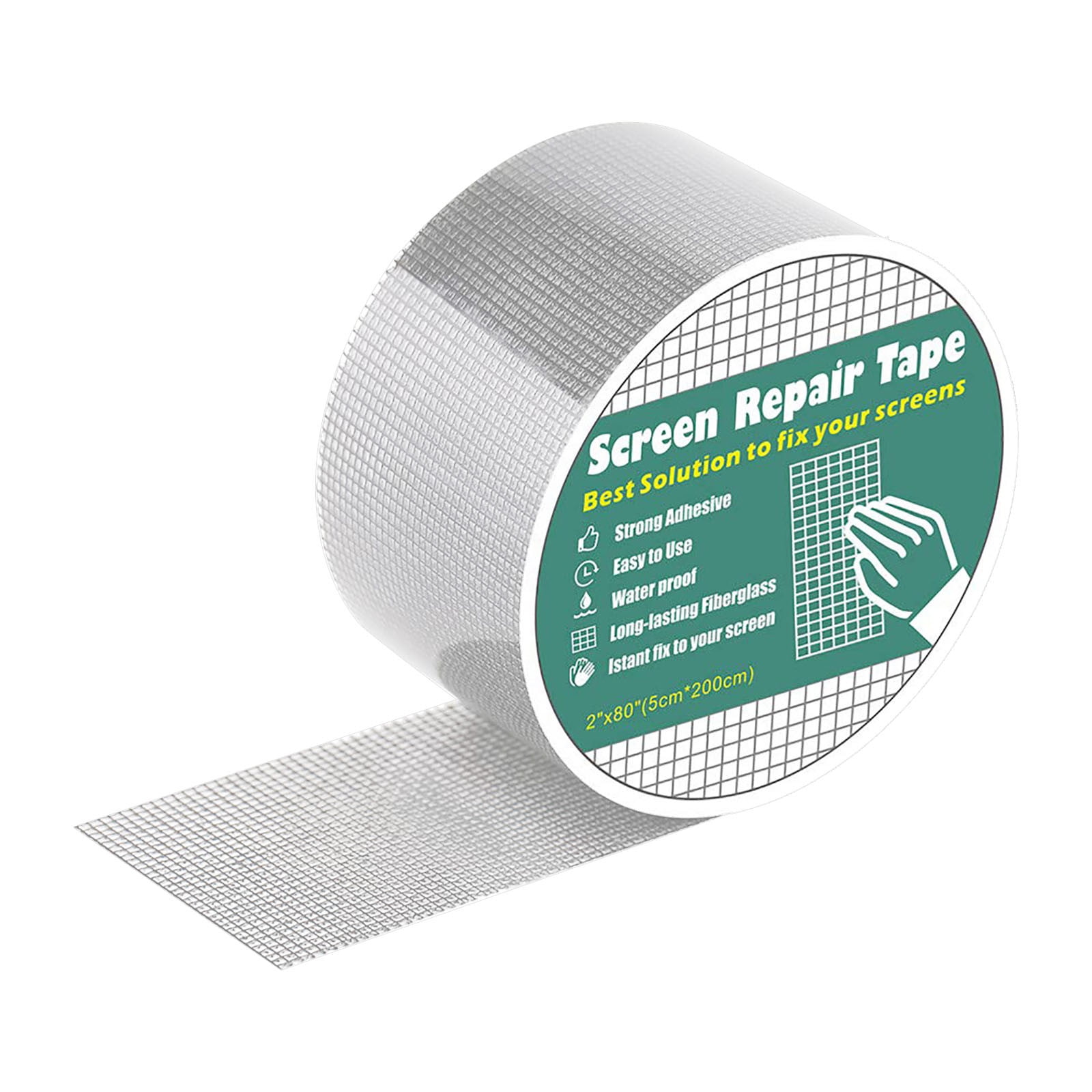 Weloille Window Screen Repair Kit, Strong Adhesive & Waterproof Tape ...