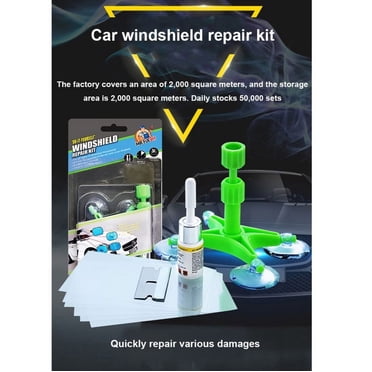 Bullseye Windshield Repair Kit, 1 Complete Repair - Walmart.com