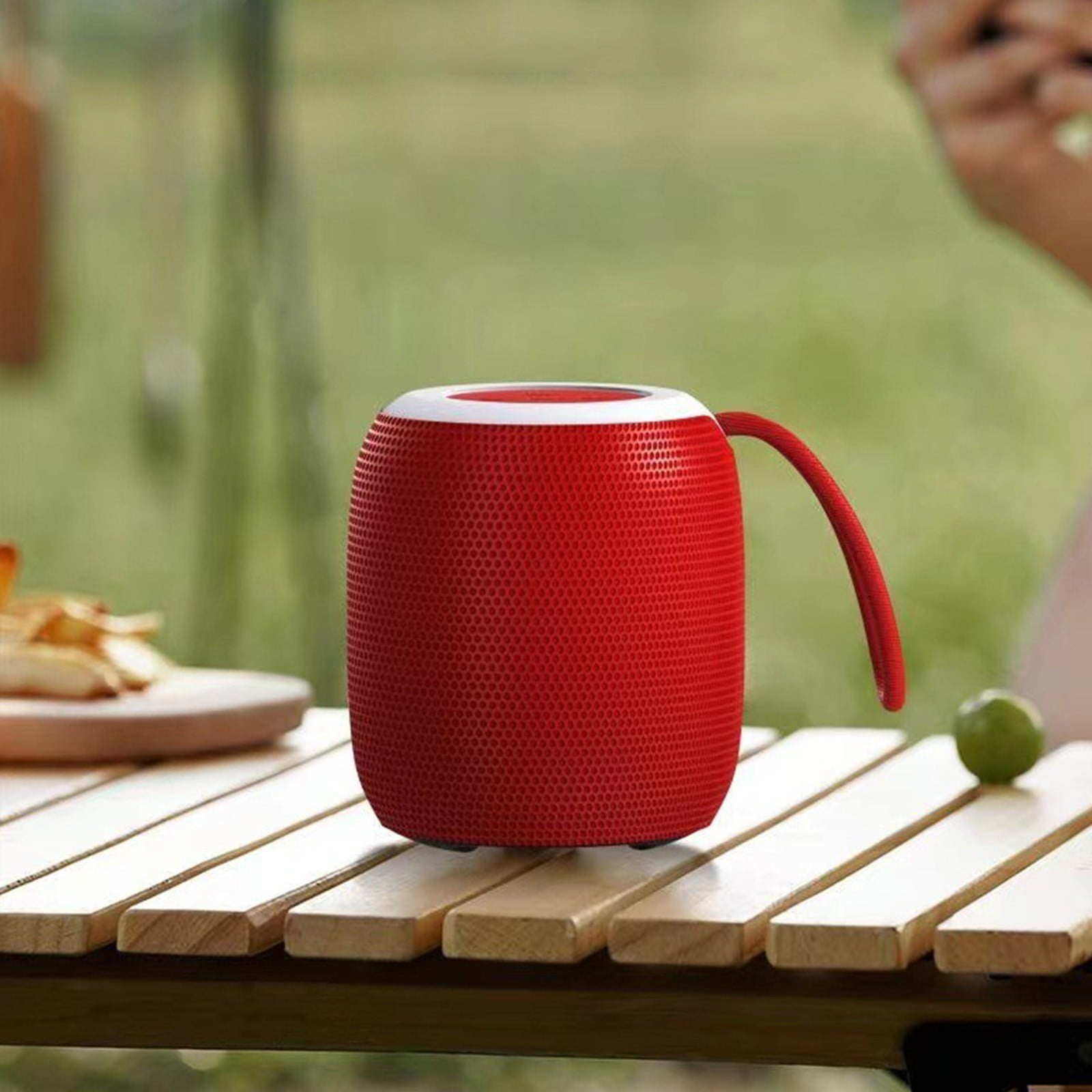 Weloille Wireless Bluetooth Audio Subwoofer Outdoor Portable Car Home ...