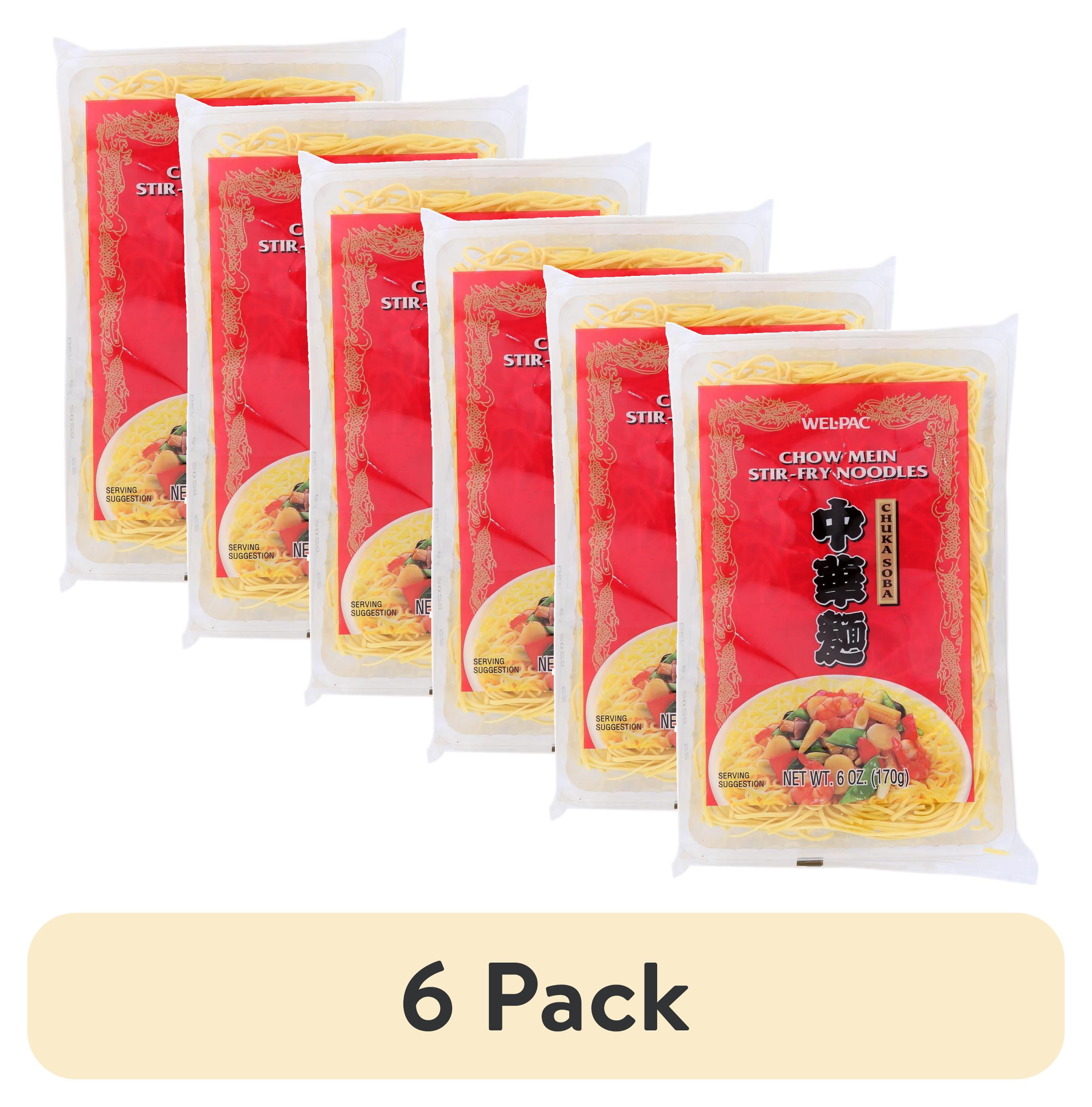 (6 pack) Welpac Chow Mein Stirfry Noodles , 6 Oz - Walmart.com
