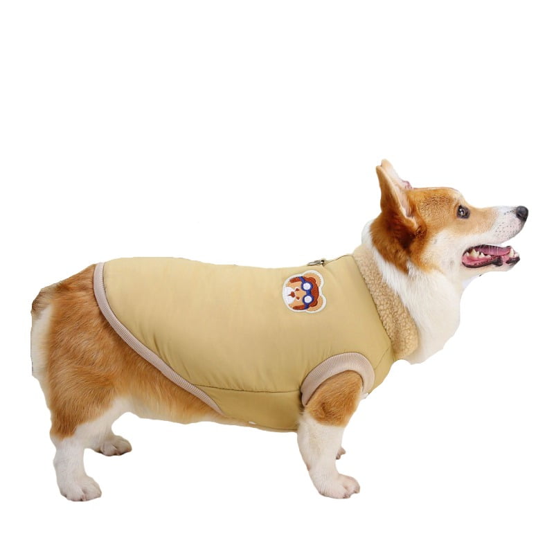 Welsh Corgi Dog Clothes Winter Pet Coat Jacket Dachshund Dog Clothing ...
