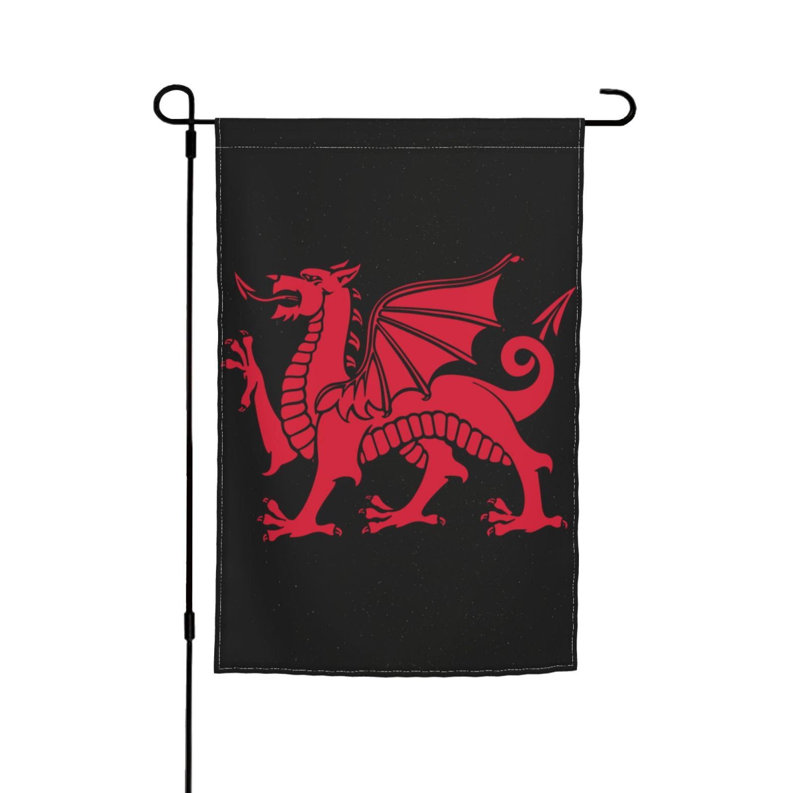 Welsh Dragon Red Banner Garden Flag 12x18 Inch, Double Sided Outside ...