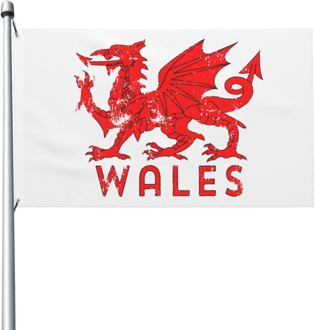 Welsh-Flag-Rugby-Red-Dragon-Of-Wales- Flag 3x5 Ft Outdoor Decoration ...