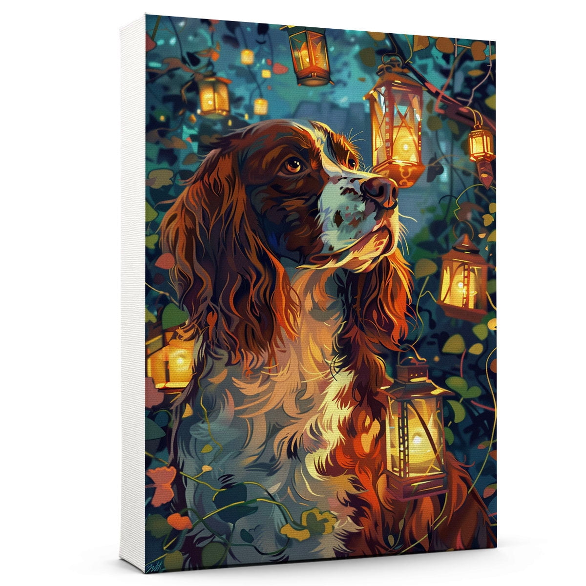Welsh Springer Spaniel Dog Picture Fantastic Poster Unframe, Welsh ...