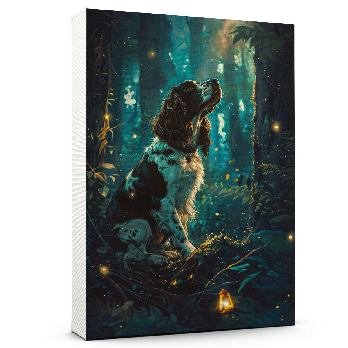 Welsh Springer Spaniel Dog Poster Unframe Wall Art & Decor , Welsh ...