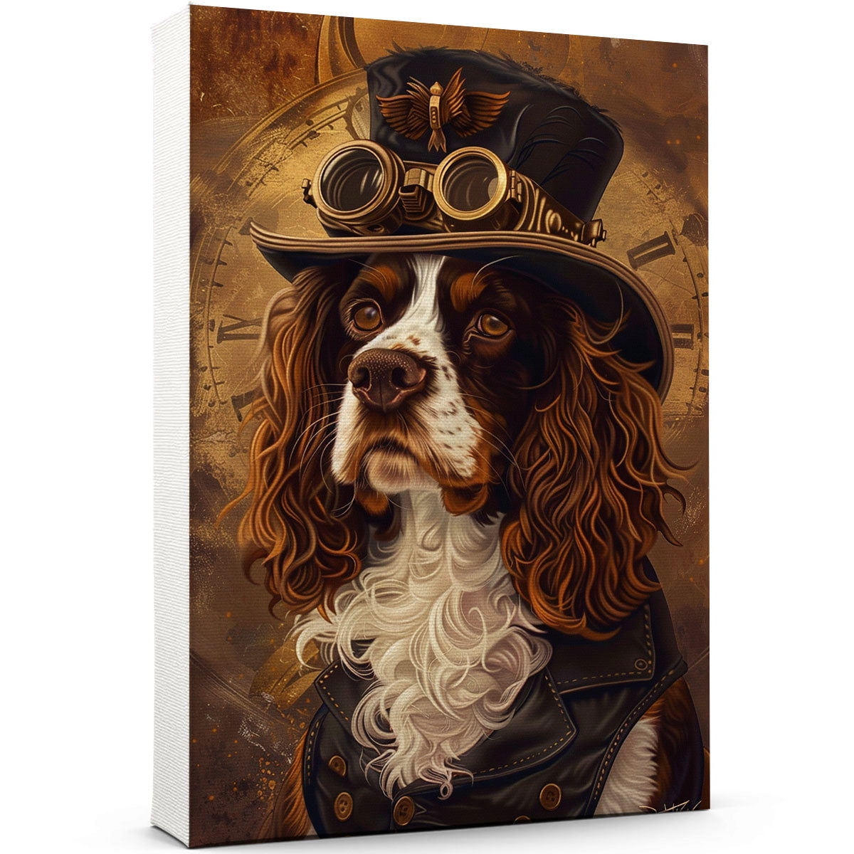 Welsh Springer Spaniel Dog Wall Art, Dog Art, Dog Wall Decor, Framed ...