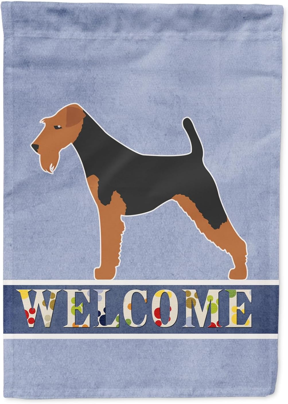 Welsh Terrier Welcome Garden Flag Mailbox Flag Decorative Yard Flag ...