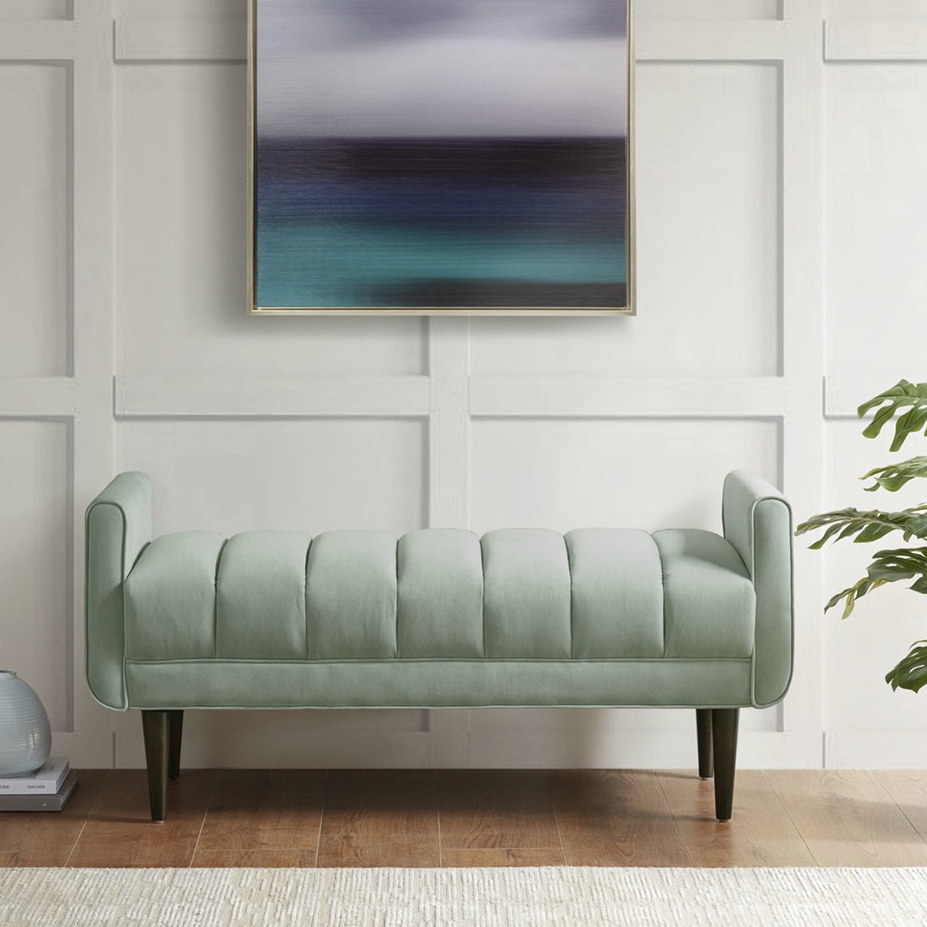 Welt Piping Design Bench+Solid Tapered Support"-"Living Room Gathering ...