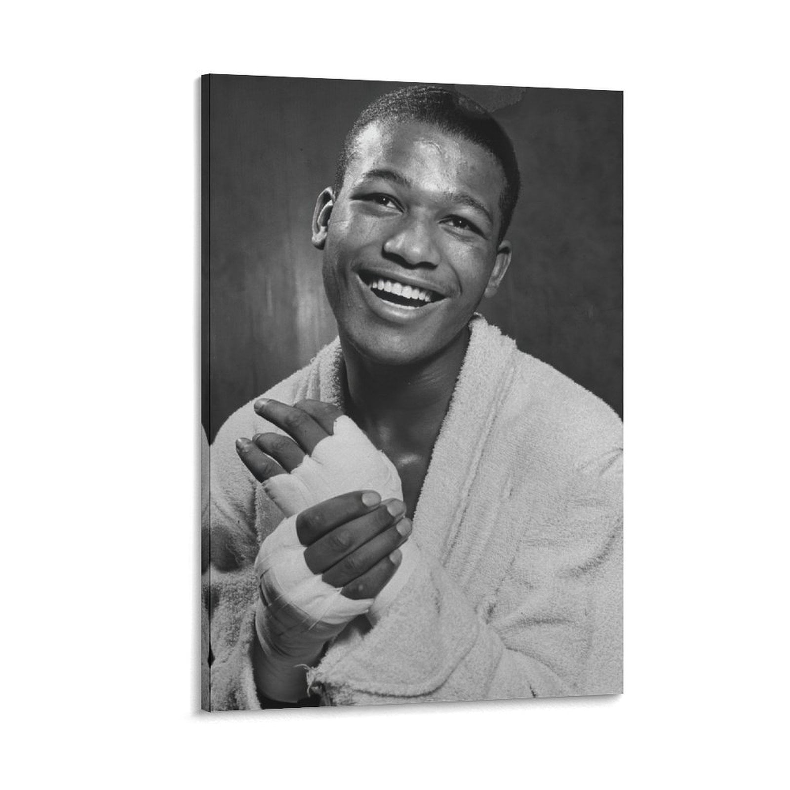 Welterweight Boxers Sugar Ray Robinson Retro Poster Poster Cool ...