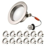 Wembanma 4 Inch LED Can Lights - Retrofit Recessed Lighting, 5CCT ...