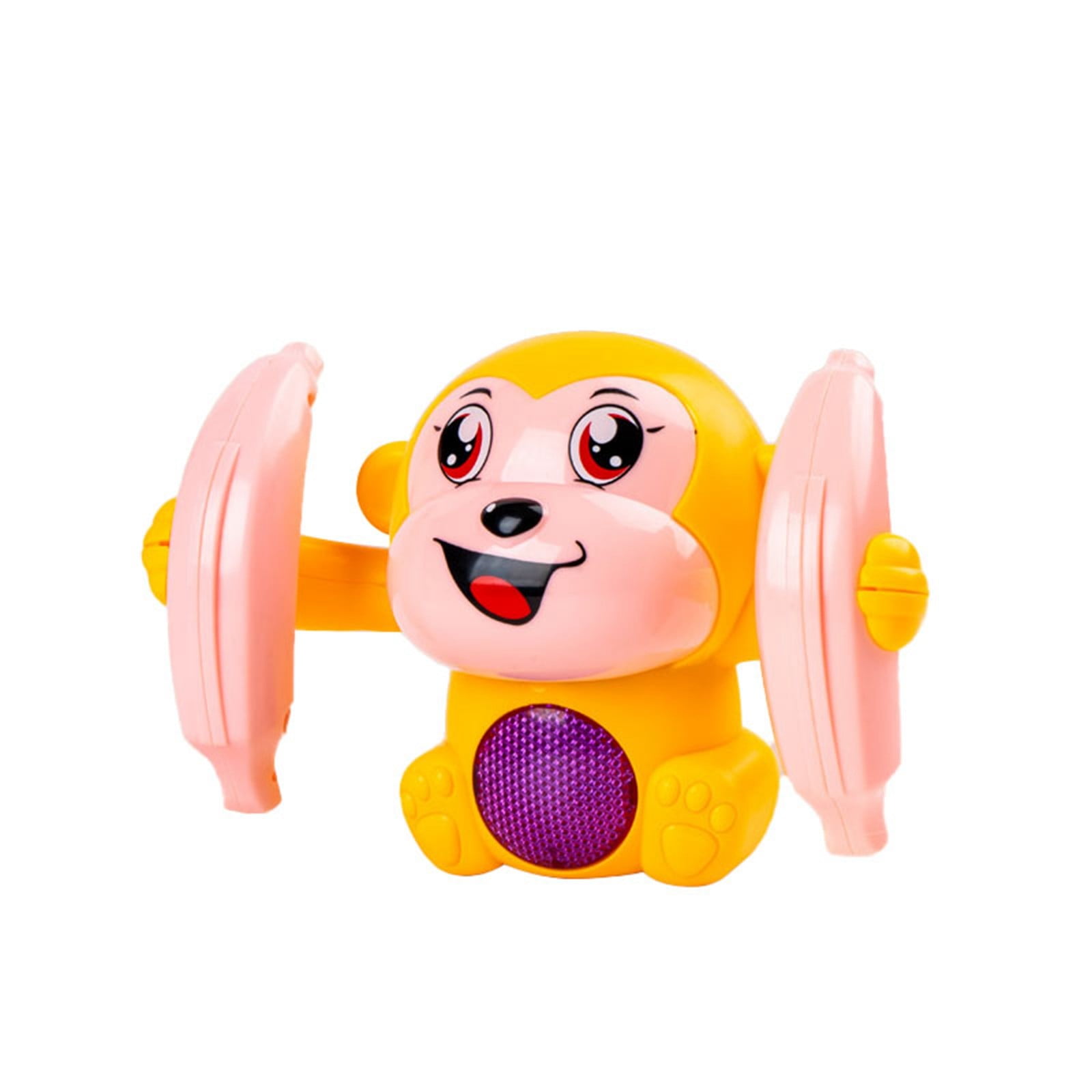 Wembley Dancing Monkey Musical Toy for Kids Baby Spinning Rolling Doll ...