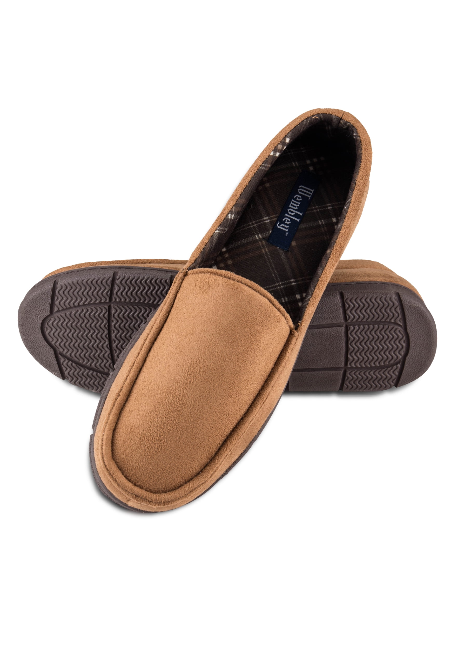 Wembley Men's Classic Indoor/Outdoor Microsuede Venetian and Moccasin ...