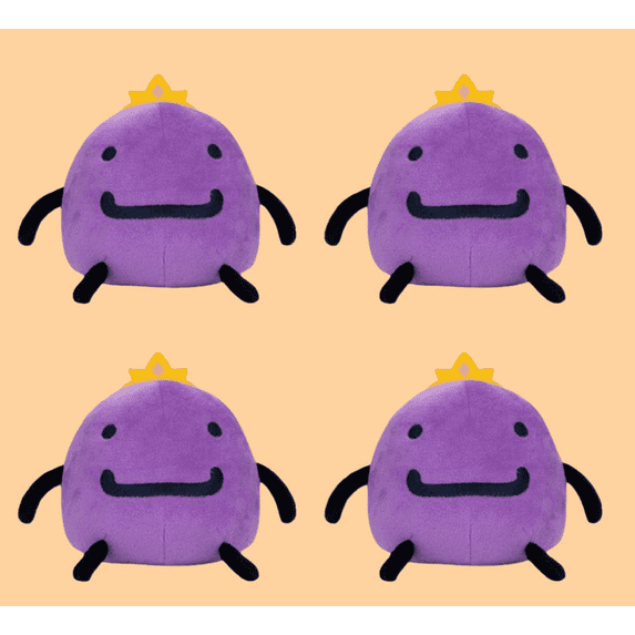 Wemmbu Plush, Purple Circle Wemmbu Soft Stuffed Toy, Cuddly Plush Doll ...