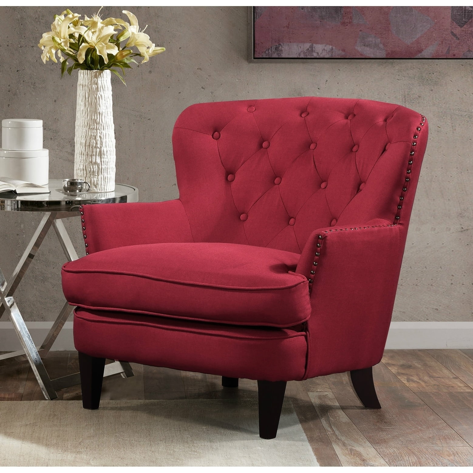 Wenatchee Traditional Wide Back Arm Chair - Walmart.com