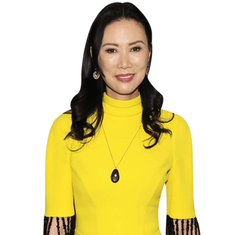 Wendi Deng Murdoch (Yellow Dress) Half Body Buddy Cutout - Walmart.com