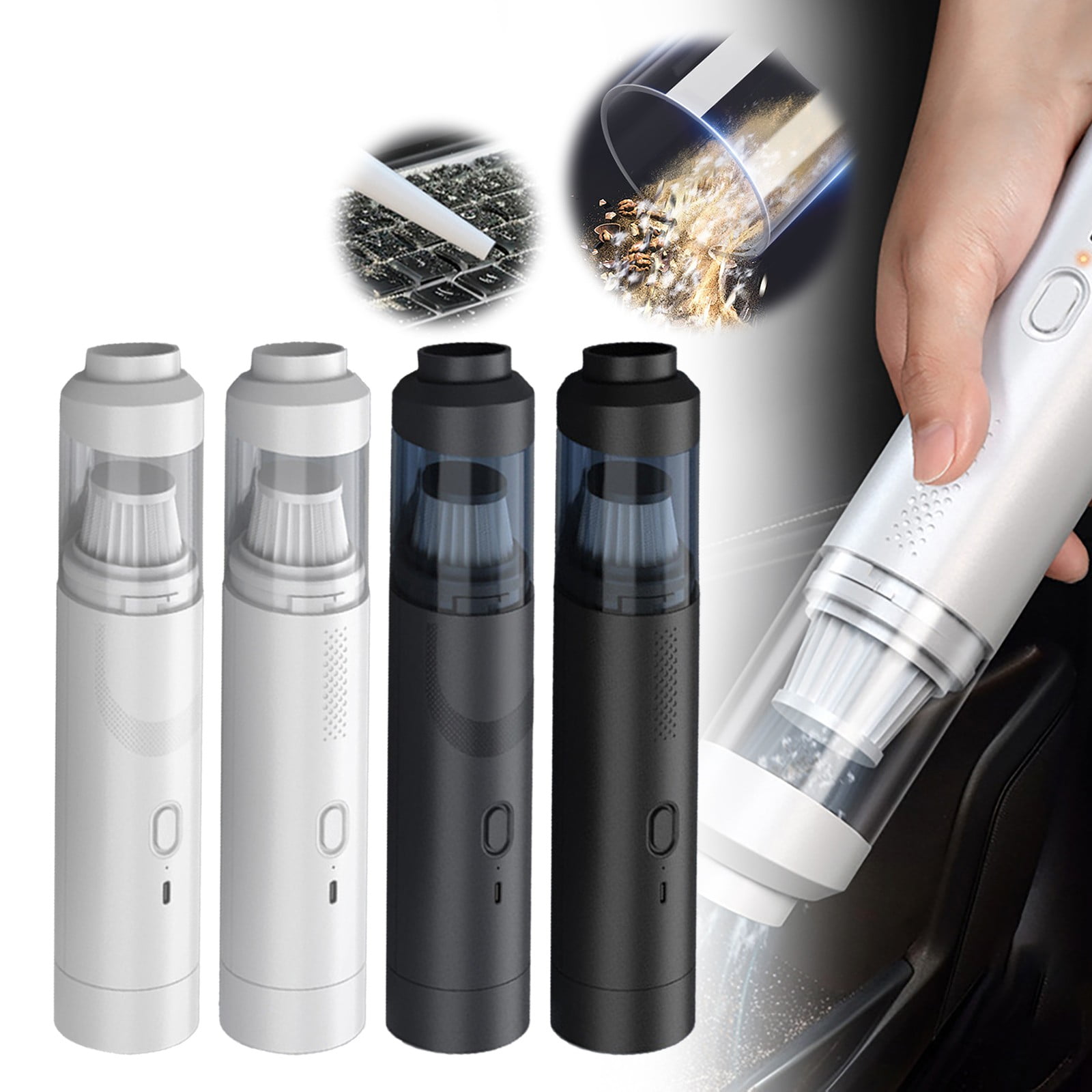 Wendoximz Energy Efficient Appliances Portable Vacuum Cleaner Handheld ...