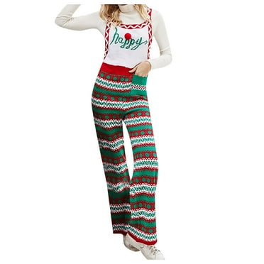No Boundaries Junior's Christmas Jumpsuit - Walmart.com