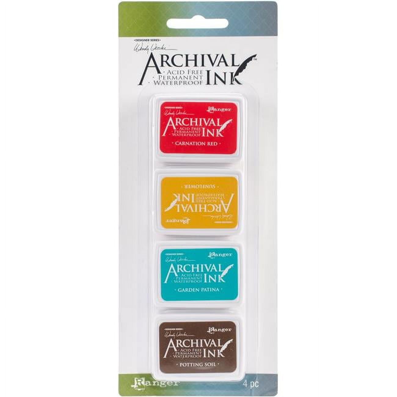 Ranger AMDK57796 Wendy Vecchi Mini Archival Ink Pads-Kit #1 - Walmart.com
