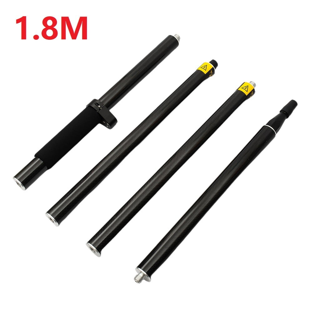 WendyZ 2M Carbon Fiber Survey Pole for GPS GNSS RTK Surveying - Walmart.com