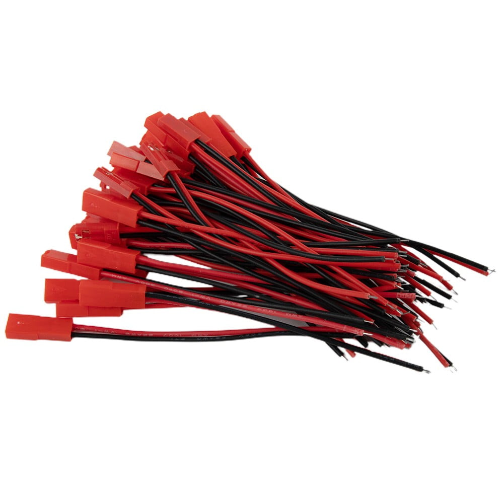 WendyZ IMC Hot 10 Pairs 150mm For JST Connector Plug Cable Male+Female ...