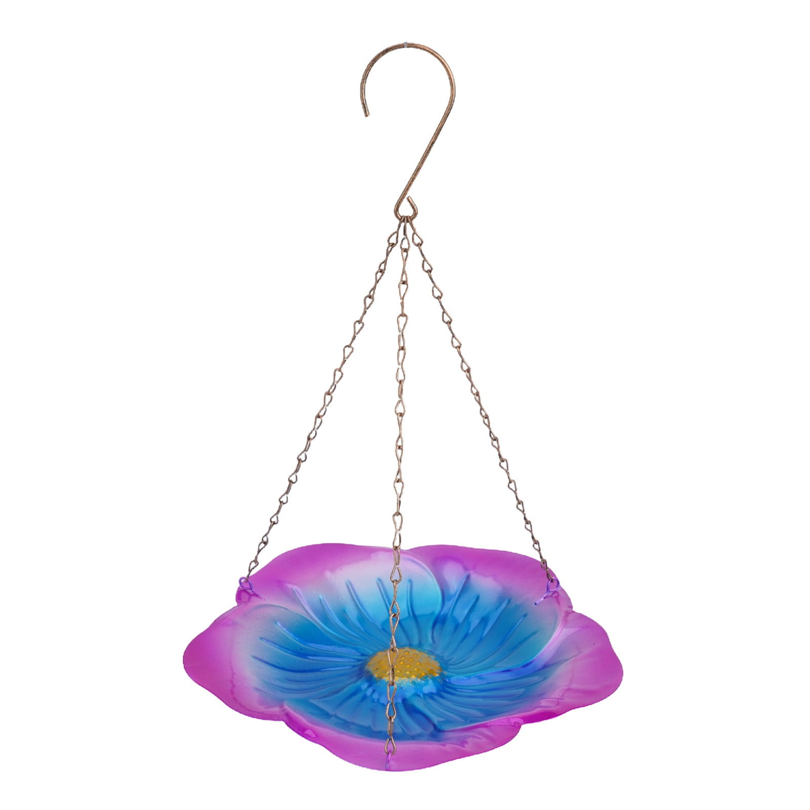 WendyZ Outdoor Hanging Bird Feeder with Bright fluxer Design for Garden ...